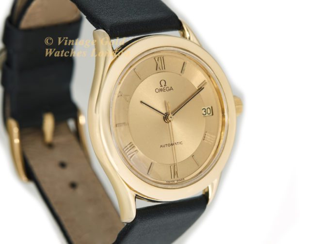 Omega Cal.2892-2 Automatic 18ct 1985 | Vintage Gold Watches