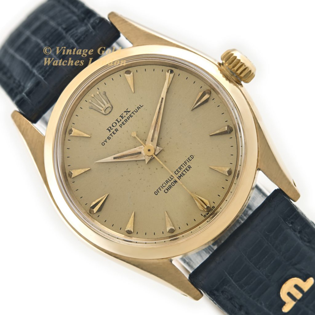 Ladies Rolex Oyster Perpetual Model Ref.6551 18ct 1958 | Vintage Gold ...