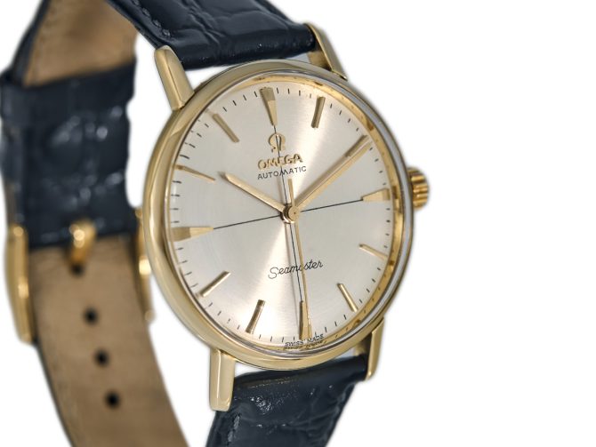 Omega Seamaster Automatic Cal.552 18ct 1961 | Vintage Gold Watches -1
